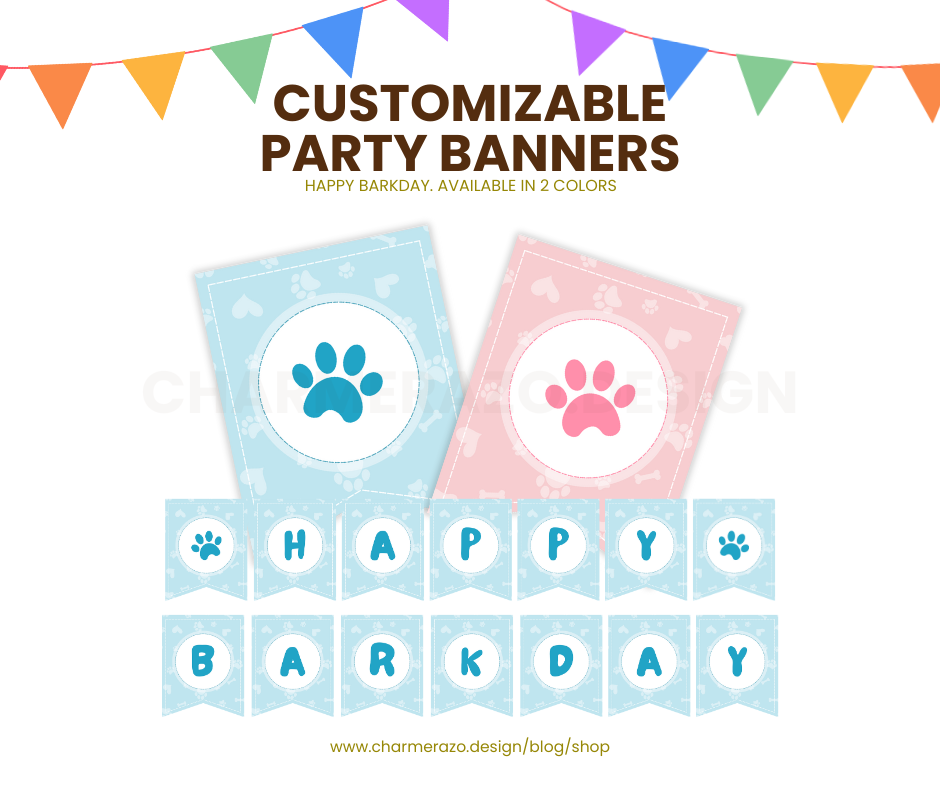 Customized Party Banners - Charm Erazo